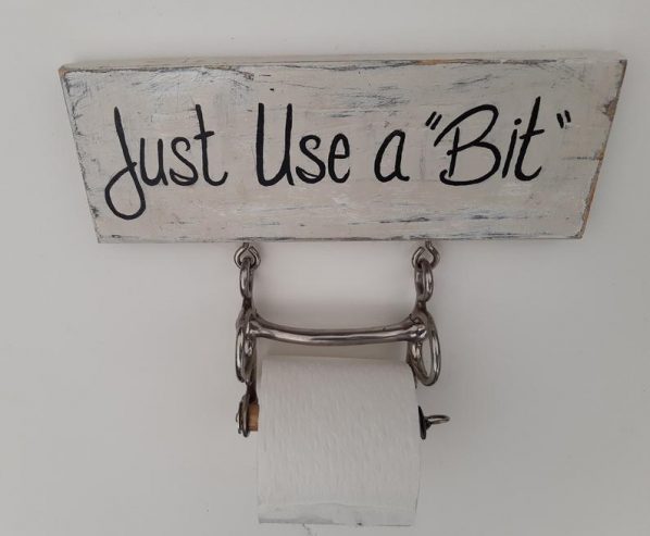 Toilet Roll Holder - Just Use A Bit - StableExpress